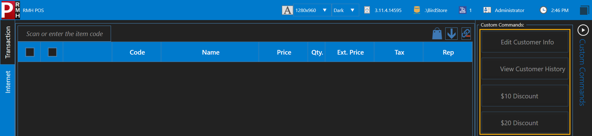 Setting up custom POS task pads – RMH (Retail Management Hero) Support
