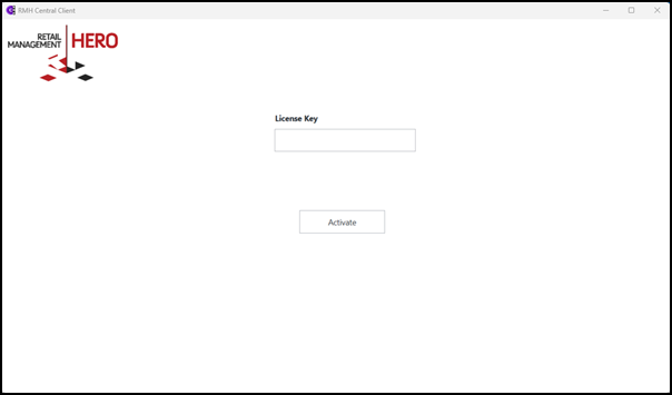 Activate the Central Connector license – RMH (Retail Management Hero) Support