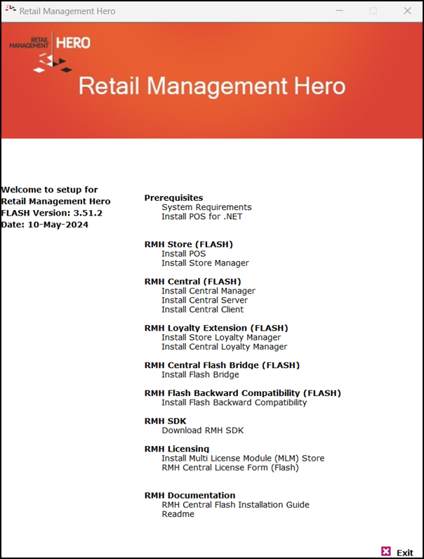 Install and configure Central Client – RMH (Retail Management Hero) Support